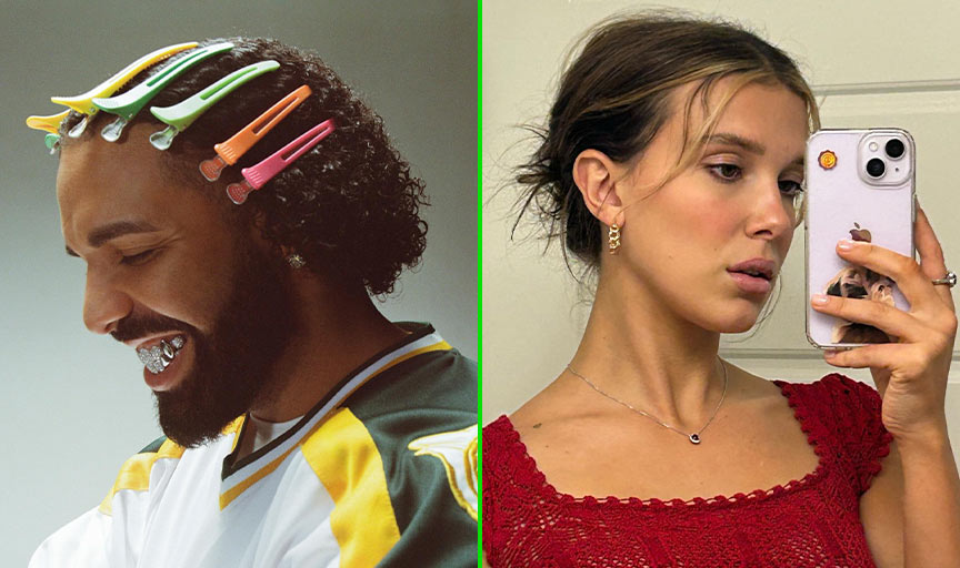 Drake addresses the Millie Bobby Brown age-gap controvers...