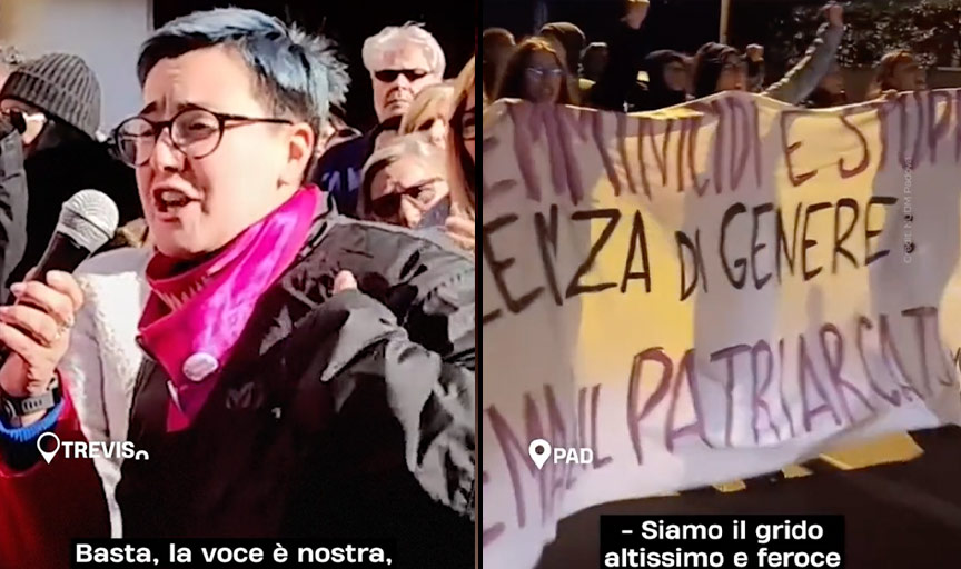 Latest femicide in Italy sparks protests following report...