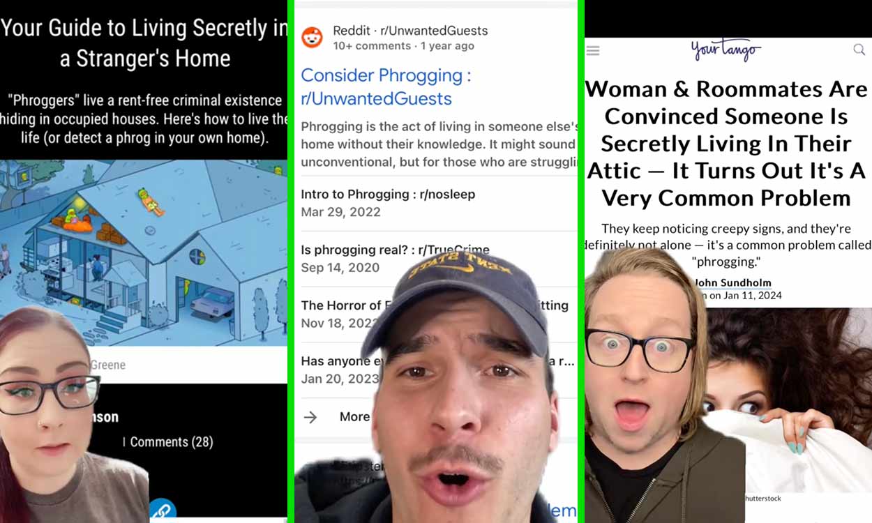 What is phrogging? Signs you might have a stranger hiding...