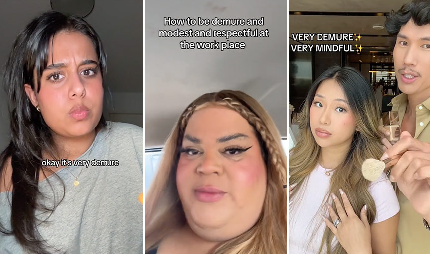 Is the very demure, very mindful TikTok trend rife with m...