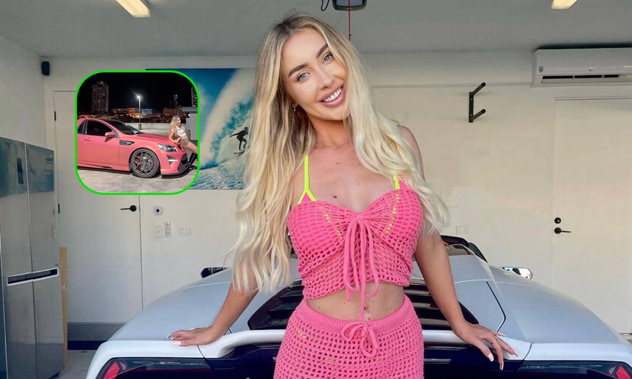 Influencer hit by a car after attempting viral Trust Him ...