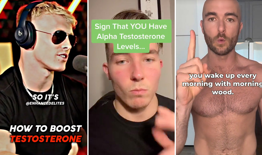 Young men are turning to testosterone boosters in new Tik...