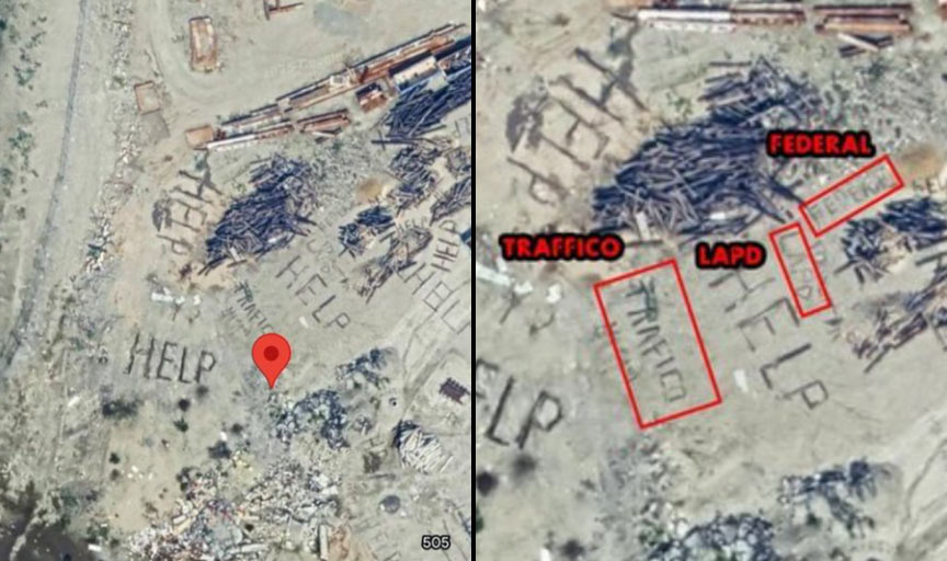 Disturbing signs reading HELP in Los Angeles go viral on ...