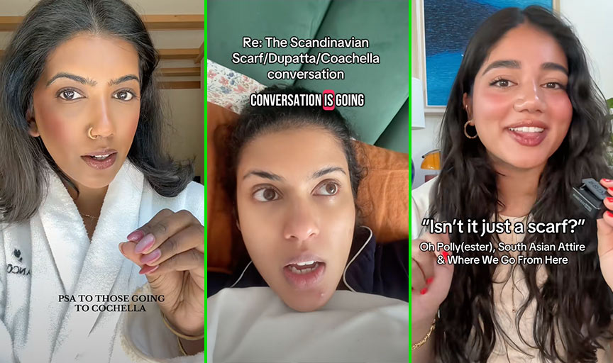 South Asian creators call out influencers for cultural ap...