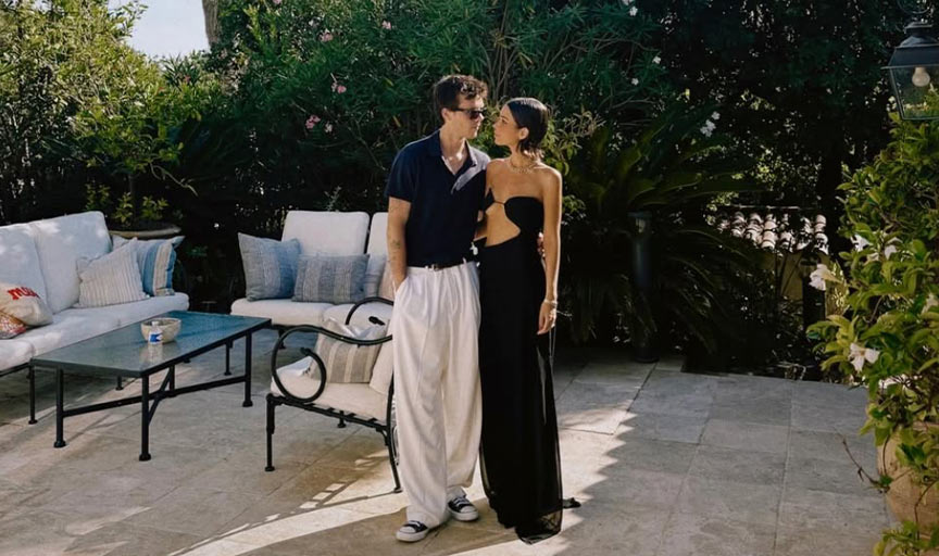 Cruz Beckham’s girlfriend Jackie Apostel defends the coup...